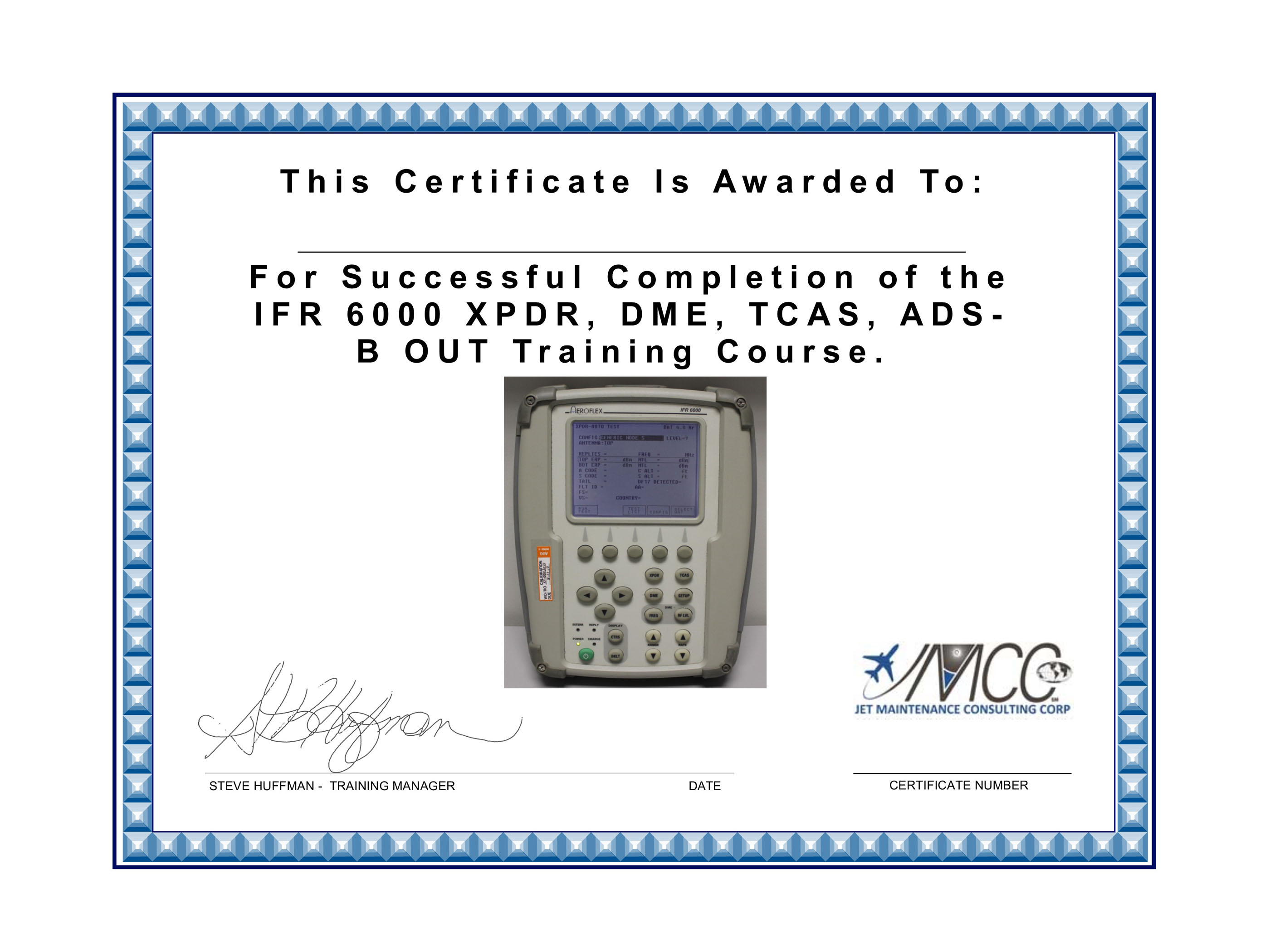 jmcc- IFR 6000 Test Set Operation (XPDR-ADSB-TCAS-DME)